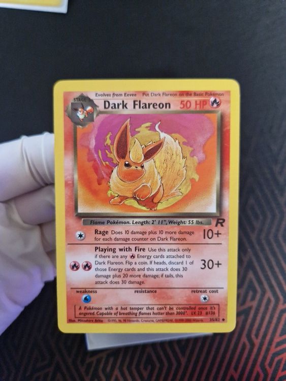 Dark Flareon Pokemon Karte | Kaufen auf Ricardo