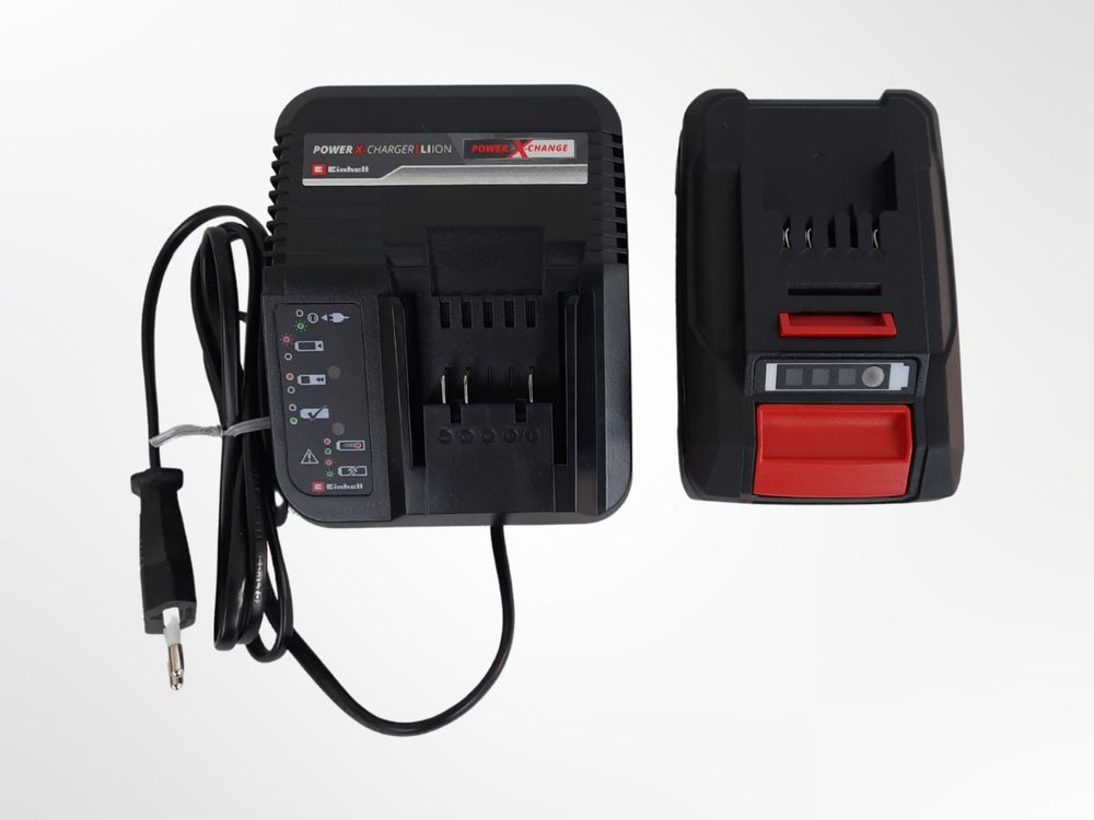 EINHELL 4.0 Ah Akku + Power X-Charger 3A (Neu (gemäss Beschreibung)) in ...
