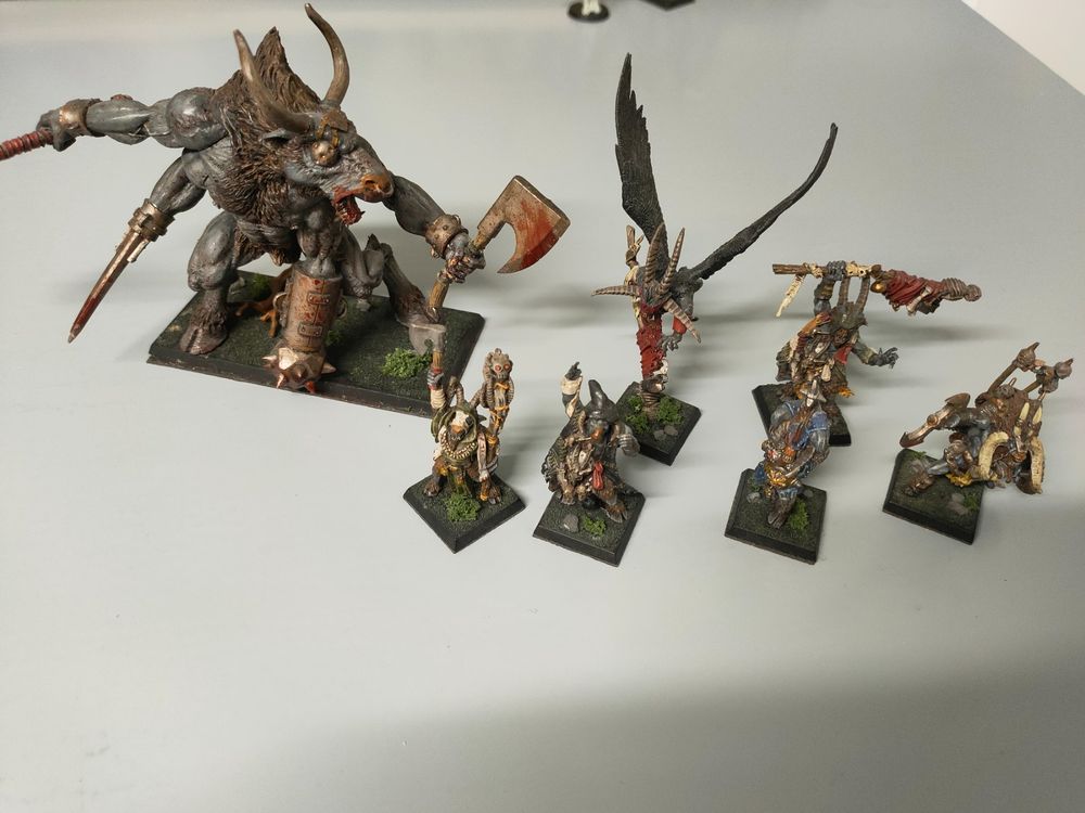 Warhammer Beasstmen models (conversions and alternatives) (Gebraucht ...