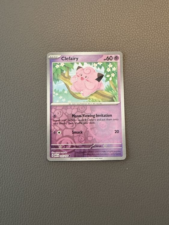 Pokemon MEW 151 EN Clefairy 035/165 Reverse Holo (Neu (gemäss Beschreibung)) in Rheineck für CHF ...