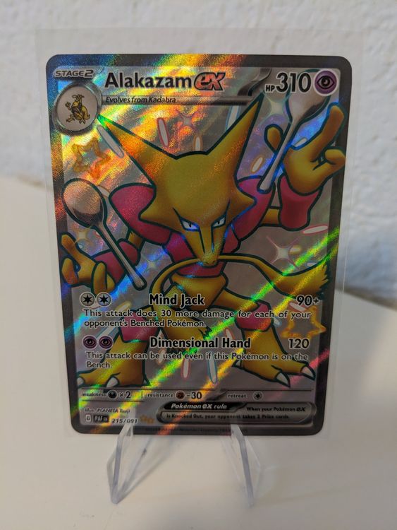 Pokemon Paldean Fates - Alakazam EX 215/091 ( EN ) ab 1Fr!! (Neu und ...
