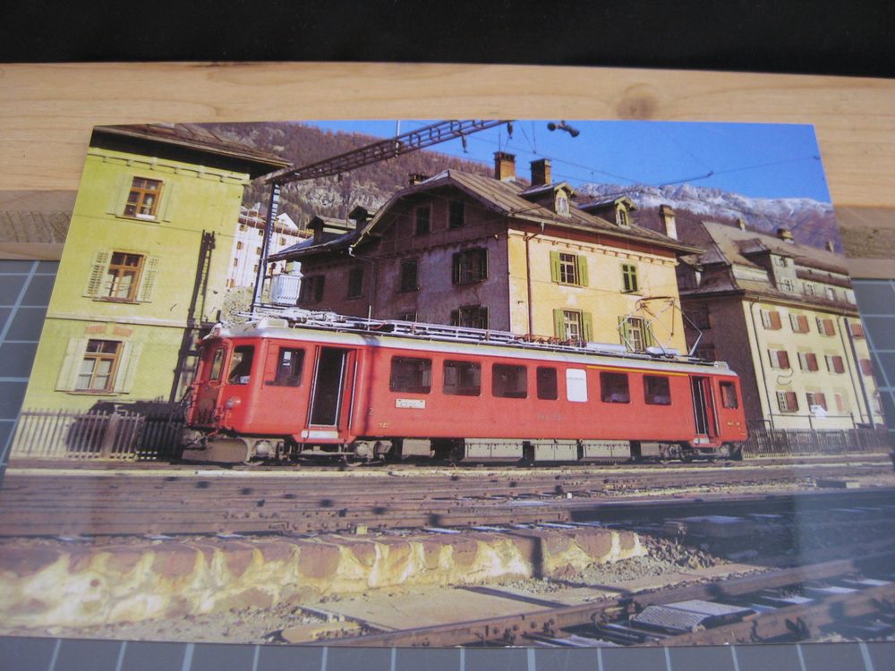 AK Samedan mit RhB Triebwagen (Neu (gemäss Beschreibung)) in Malters für CHF 7 – mit Lieferung ...