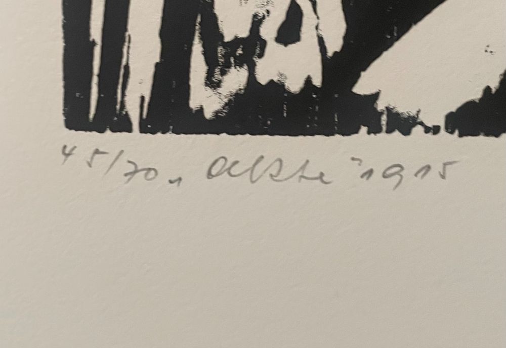Walter Helbig (1878-1968) Litho Handsig (Gebraucht) in Root für CHF 63 ...