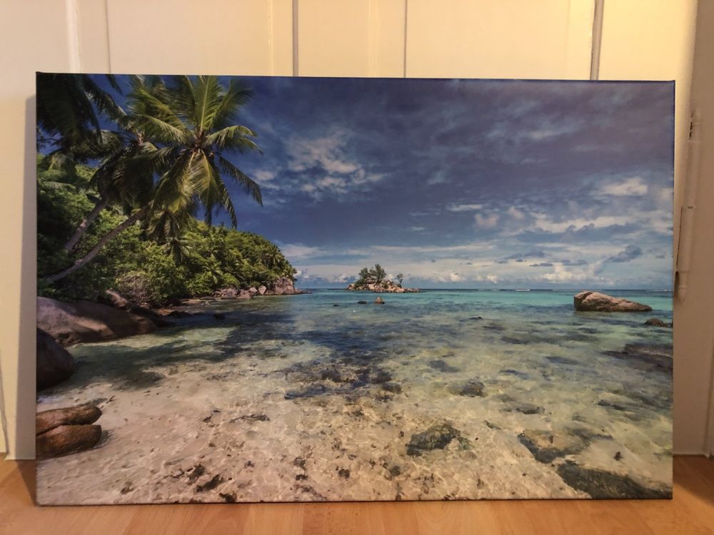 Leinwandbild Meer 75x50cm | Kaufen auf Ricardo