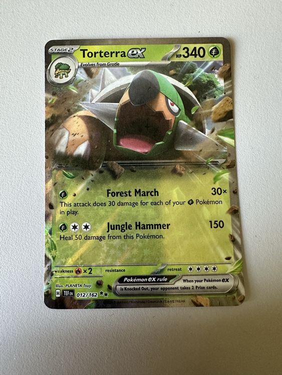 Torterra EX (Gebraucht) in Zug für CHF 1 – mit Lieferung auf Ricardo kaufen