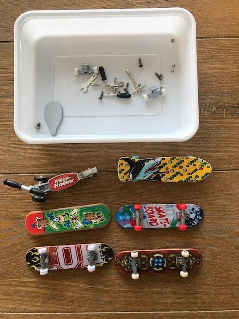 Mini Skateboards - Tolle Designs - mit Werkzeug | Kaufen auf Ricardo