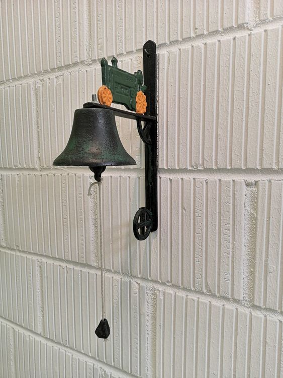 Antik Nasenschild mit Glocke Gusseisen | Kaufen auf Ricardo