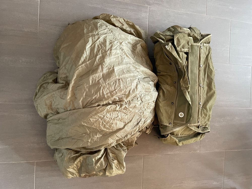 Original US air force / us Navy Vietnam parachute (D'occasion) à ...