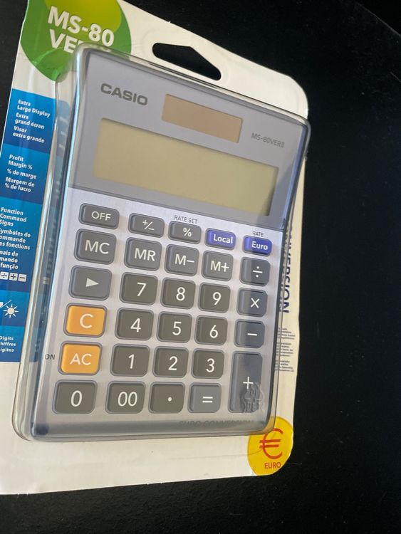 Taschenrechner Casio MS-80 VER II | Kaufen auf Ricardo