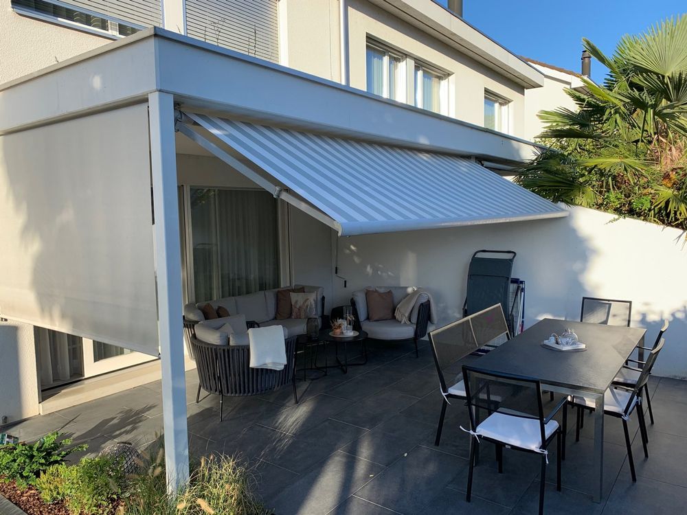 Markise/Sonnenstore 5.19 m x 1.75 m - Neigung verstellbar | Kaufen auf ...