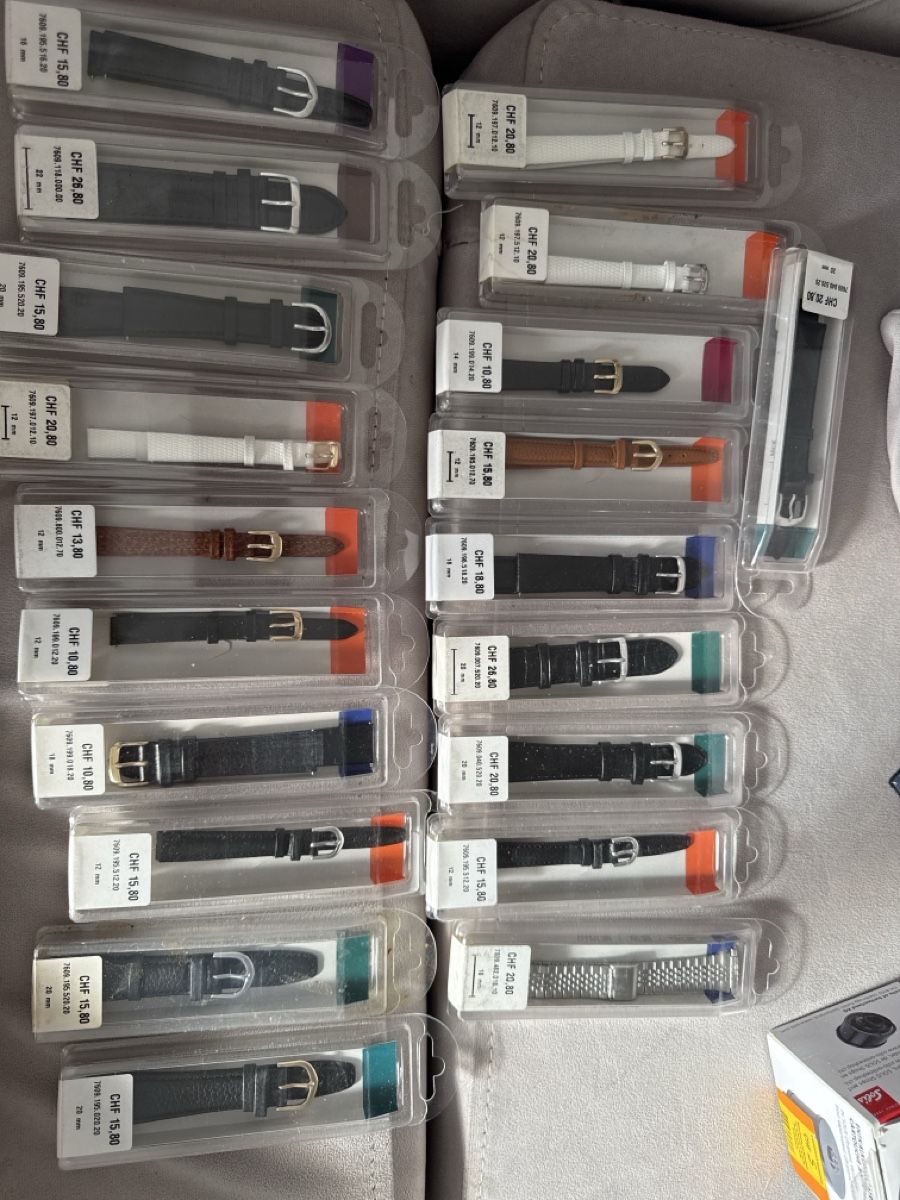 Watch strap leather (neu und einzel) (Neu und originalverpackt) in ...