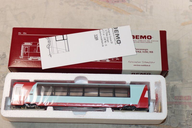 Bemo Panoramawagen ( 113) (Neu und originalverpackt) in Kerzers für CHF ...