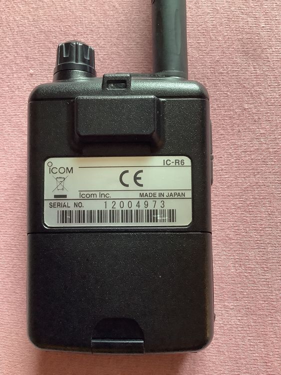 ICOM IC-R6 Funkscanner inkl. Programmierkabel (Gebraucht) in Unterseen ...