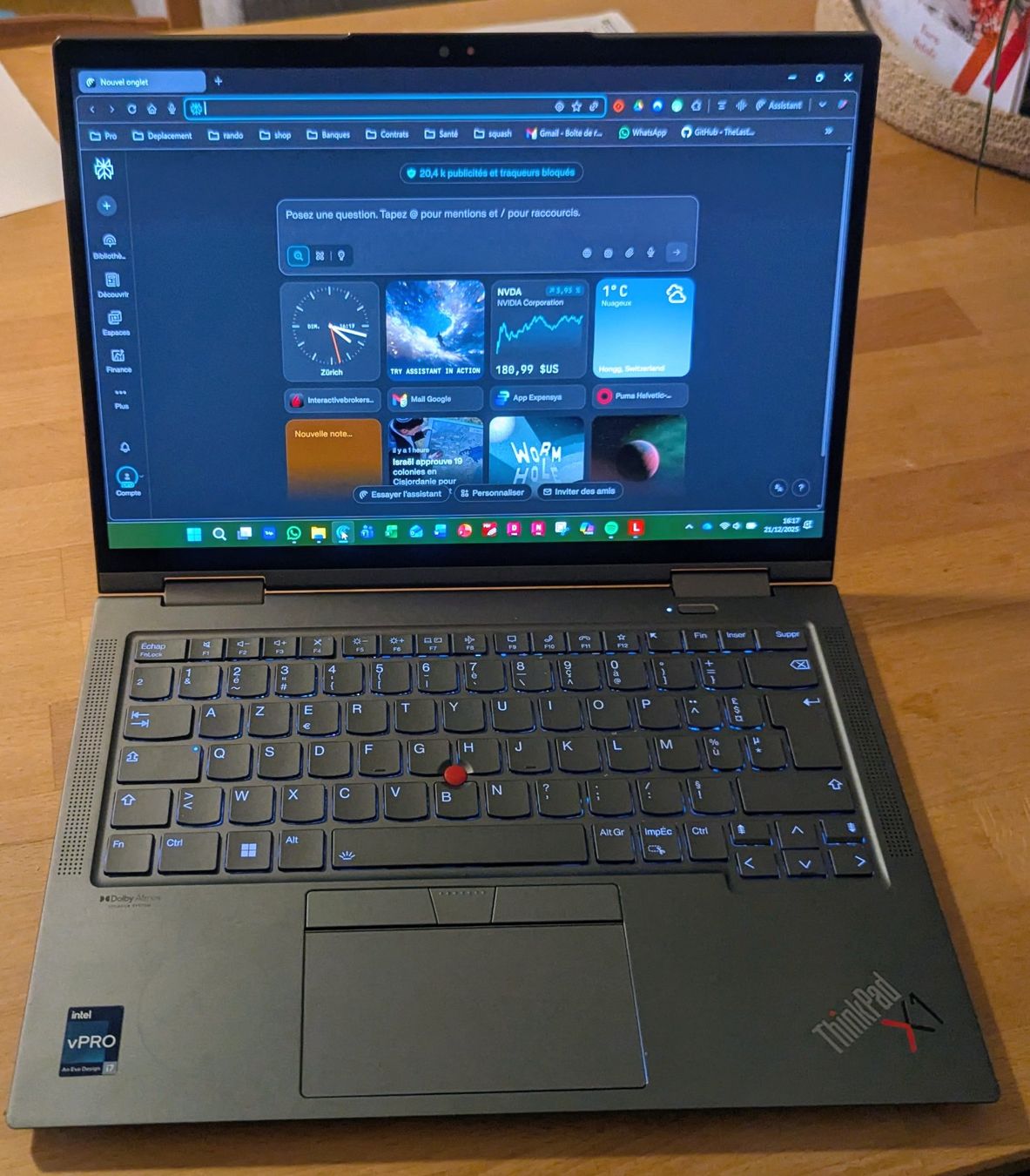 ThinkPad X1 Yoga Gen 7 - Config Premium 32GB/1TB (D'occasion) à Zürich ...