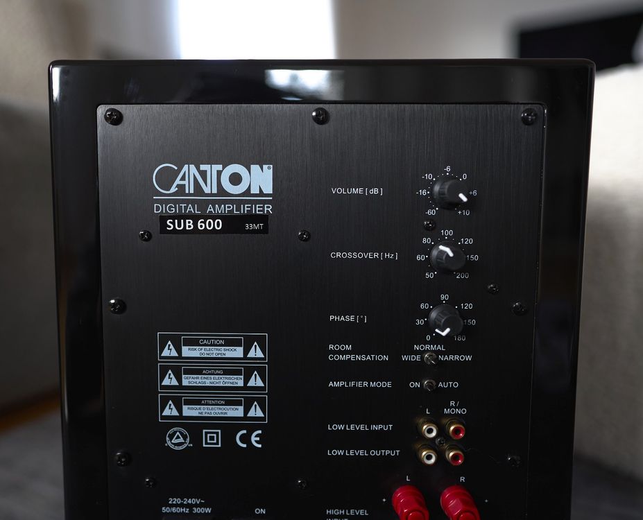 Canton Subwoofer SUB600 250W (Gebraucht) in Seengen für CHF 200 – nur ...