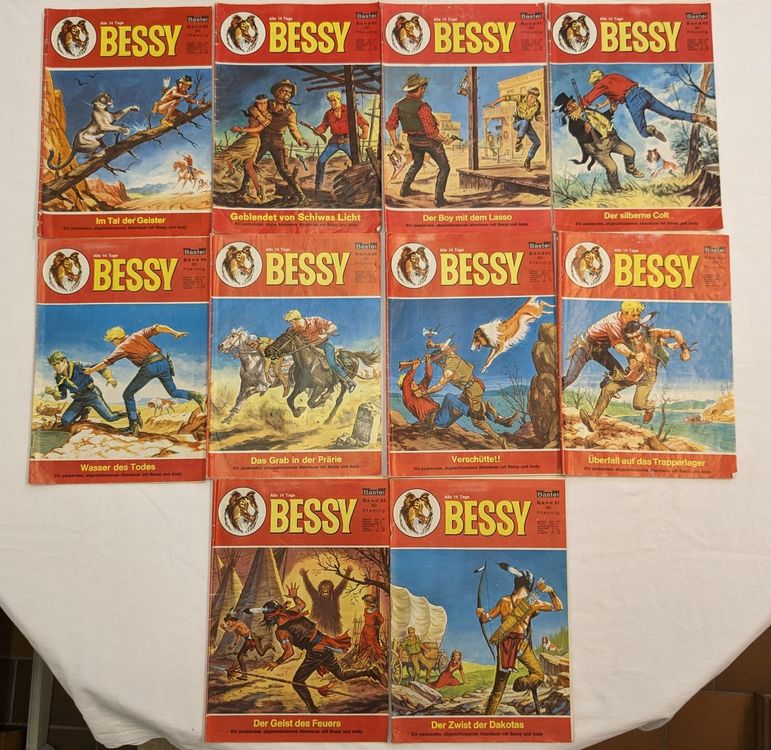 Comics Bessy 10Stk. | Kaufen auf Ricardo