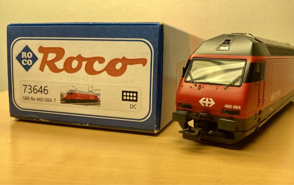 Roco 73646 SBB Re 460 084-7 ‘Helvetia’; DC Digital (Gebraucht) in ...