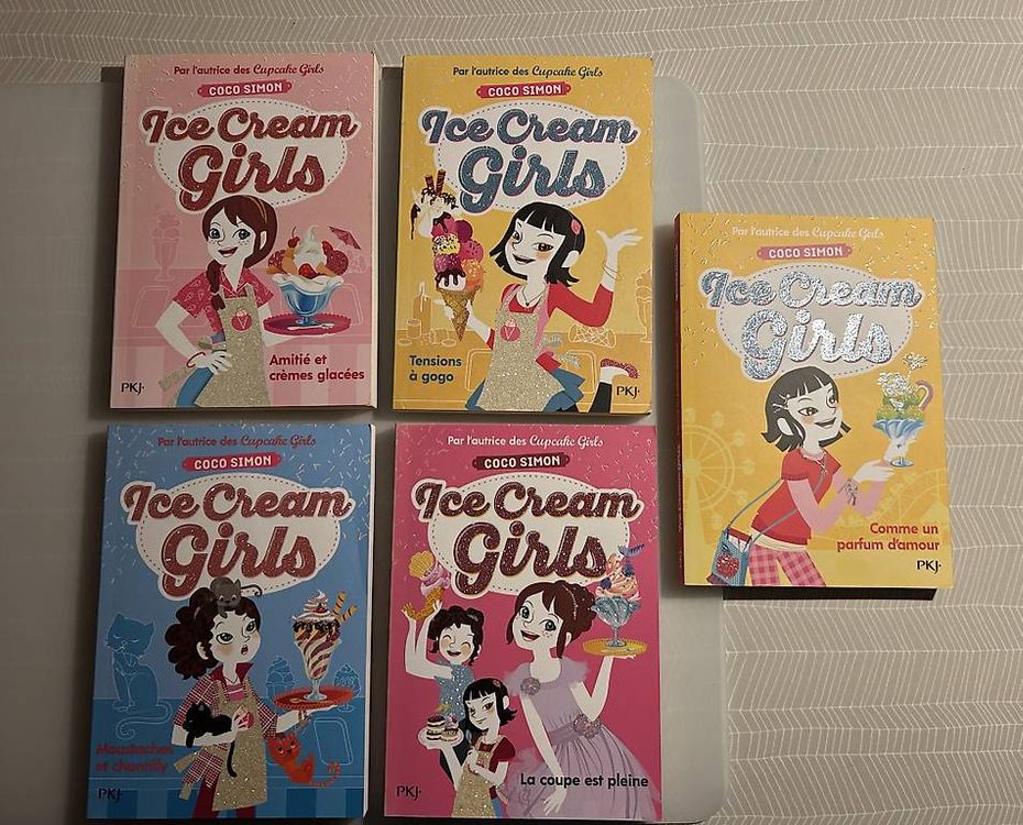 5 Livres Ice Cream Girls Coco Simon🍦 Filles 💕 (Gebraucht) in Ecublens VD für CHF 15 – mit ...