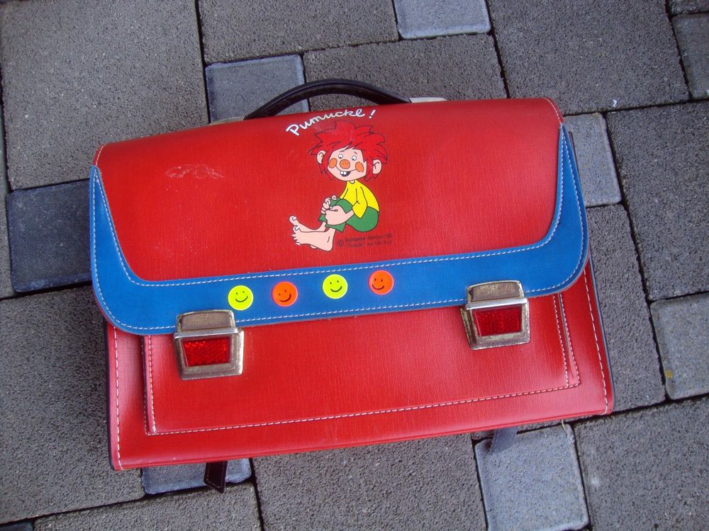 Schultasche, Schulthek Schulranzen Vintag Pumukl 80er Jahre (Gebraucht ...