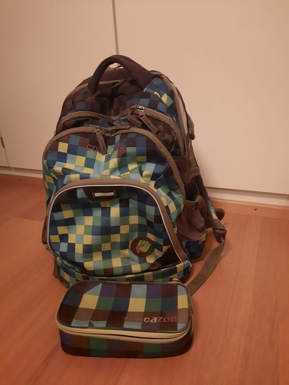 Coocazoo Schulrucksack mit Etui (Gebraucht) in Buttwil für CHF 5 – mit ...