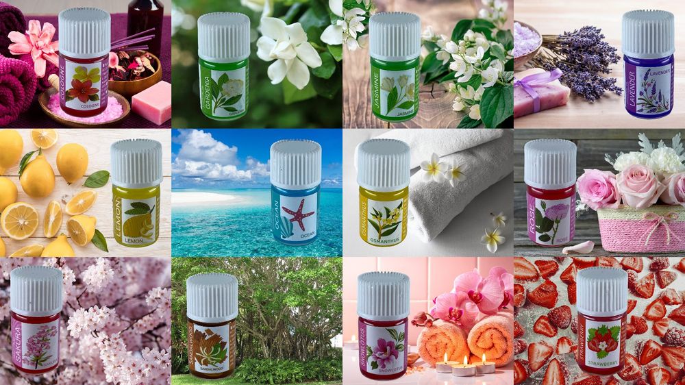 12er Set Ätherisches Duföl - 2 tollen Duftrichtungen - 3ml (Neu (gemäss ...