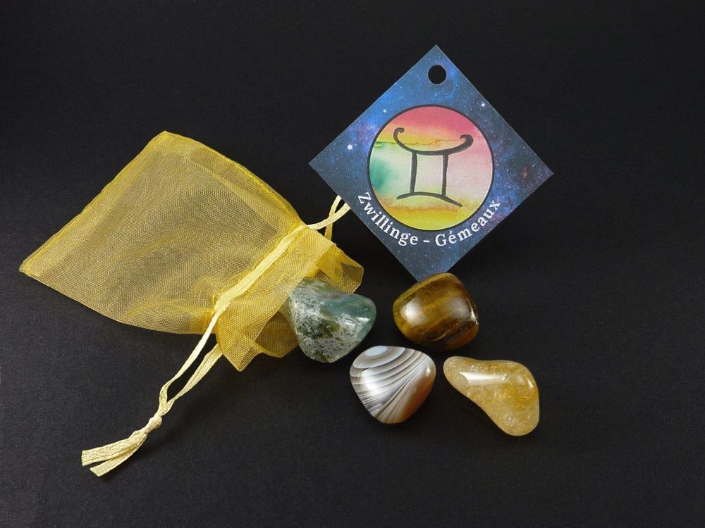 Sternzeichen Steine Zwillinge/Gémeaux (Neu und originalverpackt) in Meilen für CHF 10 – mit ...