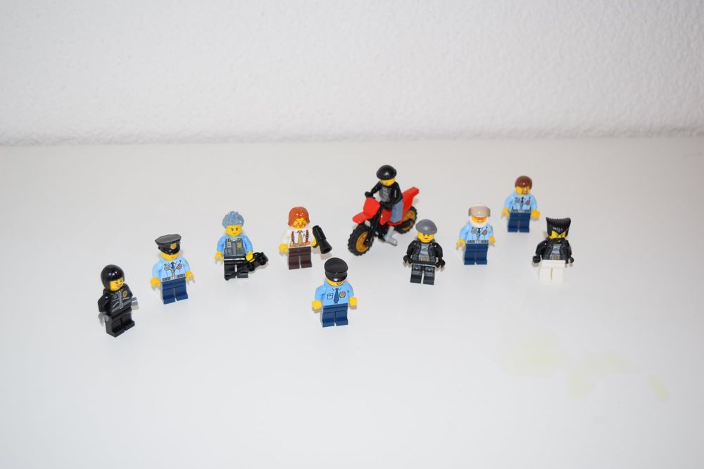 Lego City Polizei / Räuber interessante Figuren 10x (Gebraucht) in ...