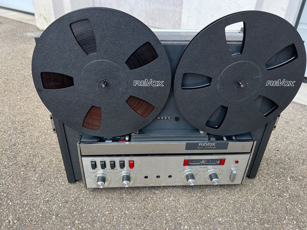 Revox A77 MK-I 2-Spur Koffermodell komplett revidiert (Gebraucht) in Goldach für CHF 320 – nur ...