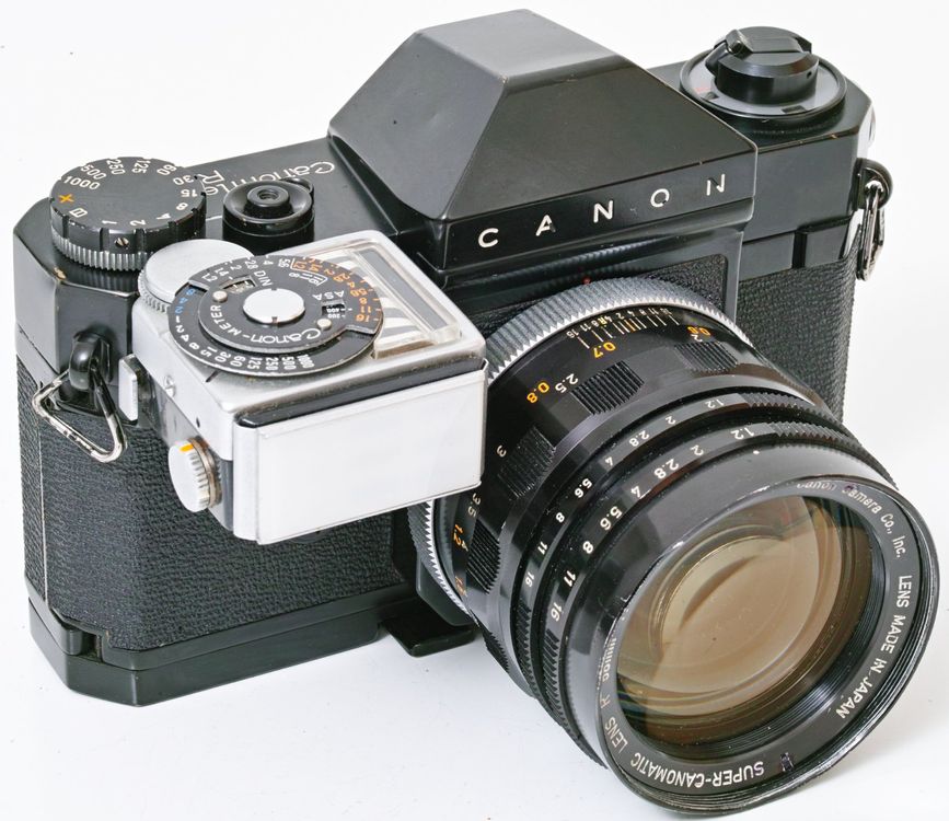 Canon Canonflex RP Black & Super Canomatic Lens R 1:1,2 58mm | Kaufen ...