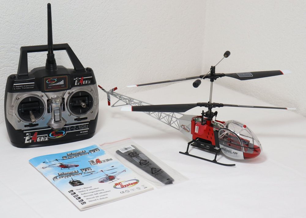 RC-System Easycopter V6 Koaxial Heli 2.4GHz ARTF | Kaufen auf Ricardo