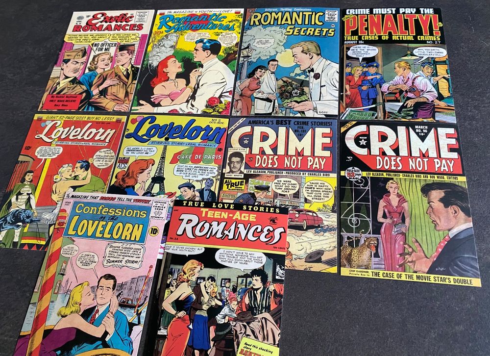 The Art of Classic Comics: 10 Postcards from the Fabulous 1 (Gebraucht ...