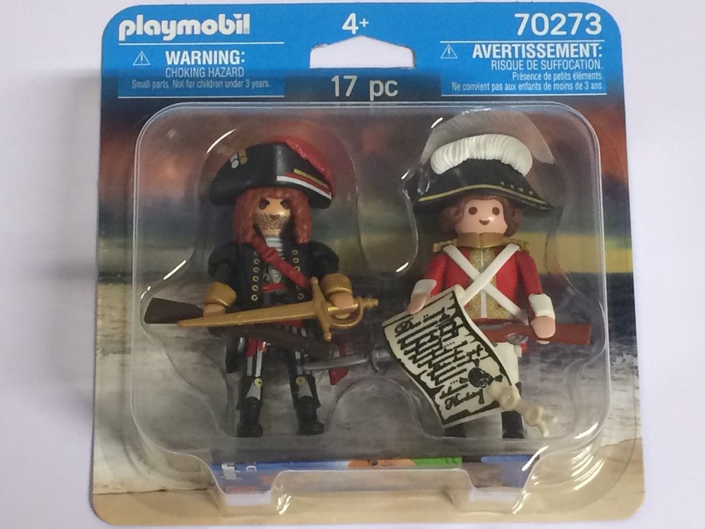 PLAYMOBIL DUO PACK FIGURES 70273 PIRATA E SOLDATO DELLA MARI | Kaufen ...