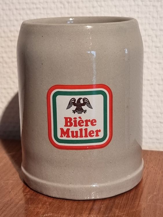 Bière Muller Neuchatel Steingut Bierkrug Humpen (Gebraucht) in Sirnach ...