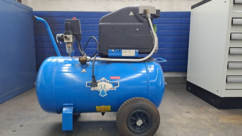 Tool-Air 496 Kompressor 50L, 1.5kW, 10 bar Druckluft (Gebraucht) in Heimenschwand für CHF 290 ...