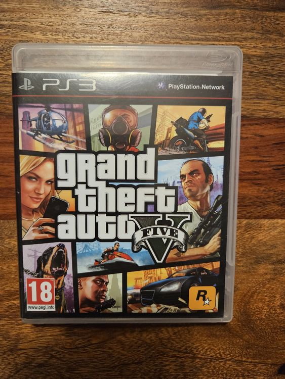 GTA 5 Grand Theft Auto V Playstation 3 PS3 Game Top | Kaufen auf Ricardo