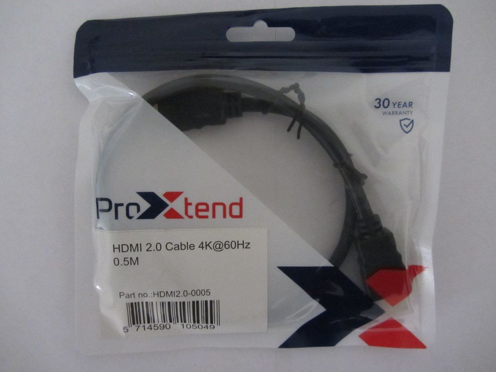 HDMI 2.0 Kabel 0,5m | Kaufen auf Ricardo