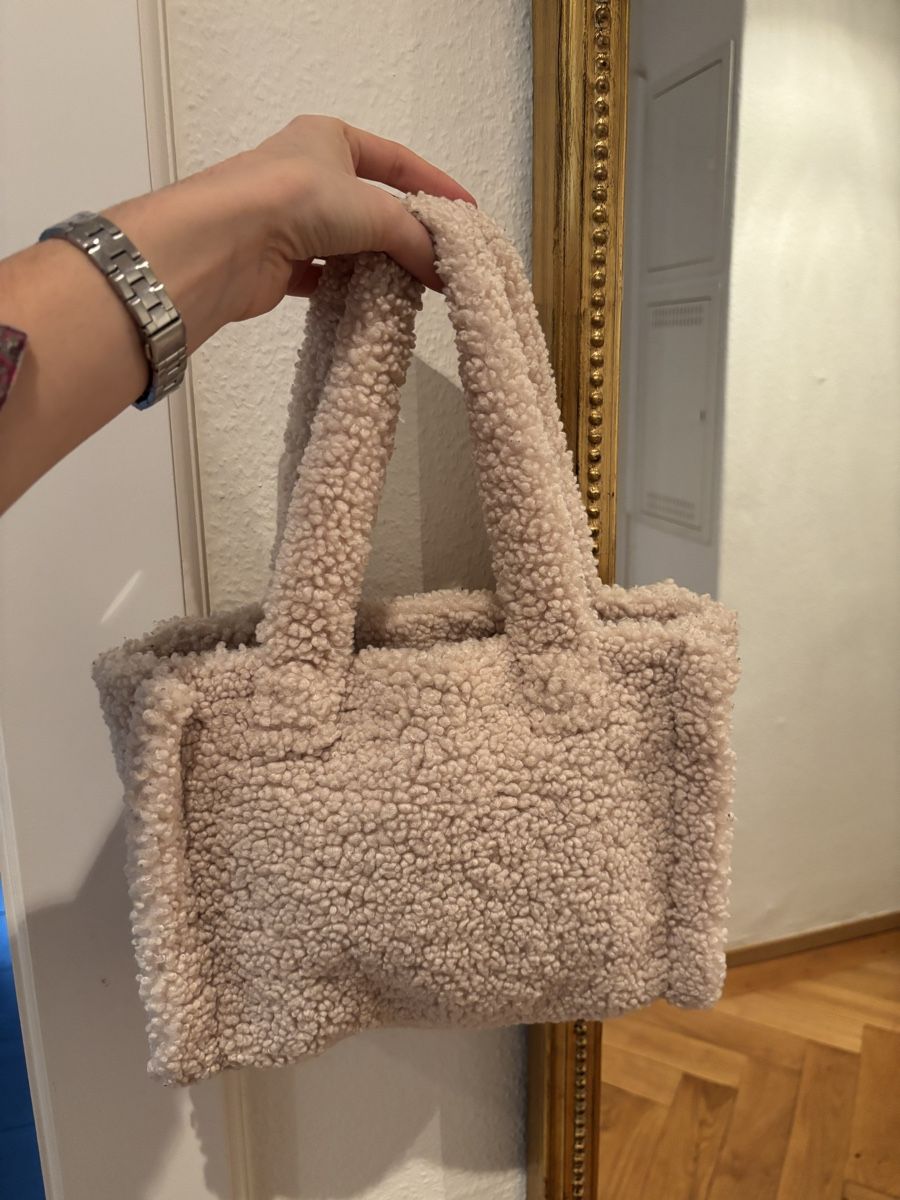 STAND STUDIO Shearling Teddy Bag, Neuwertig, Top Zustand! (Gebraucht ...
