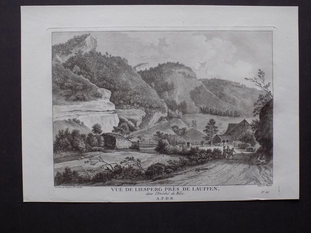 Vue de Liesberg Laufen Kupferstich (Gebraucht) in Risch für CHF 75 – mit Lieferung auf Ricardo ...