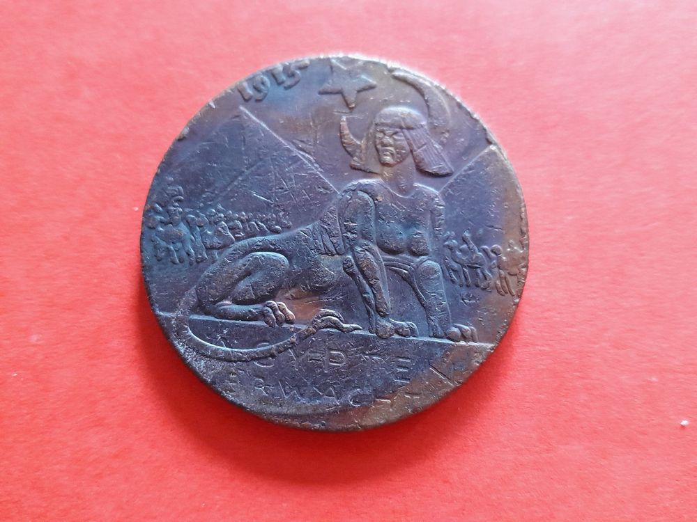Medaille Ägypt erwacht 1915, 36mm (Gebraucht) in Aarau für CHF 15 – mit ...