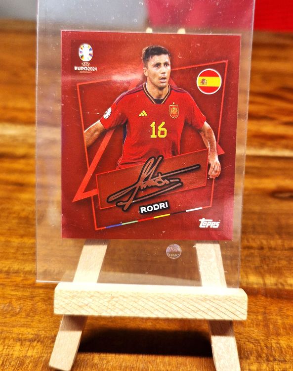 Topps SP Sticker EURO 2024 ESP Rodri | Kaufen auf Ricardo