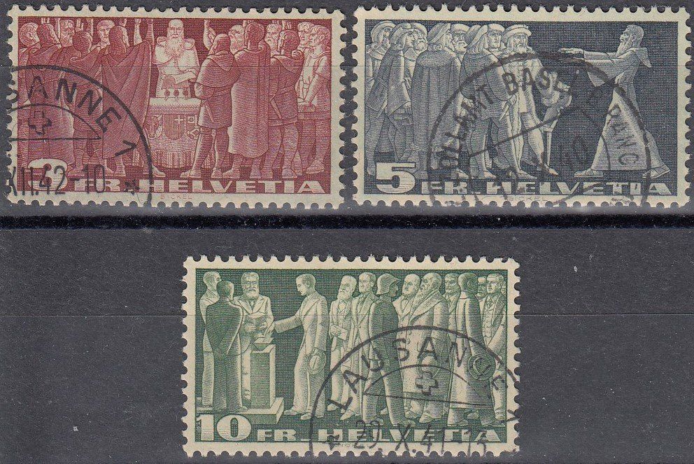 216v-218v. gestempelt, Katalog SBK 2022 Fr. 90.00 | Kaufen auf Ricardo