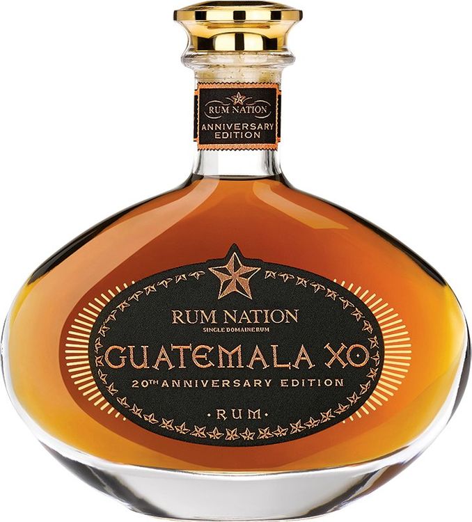 Rum Nation Guatemala XO 20th Anniversary 70cl / 40%vol. (Neu und originalverpackt) in Neuwilen ...