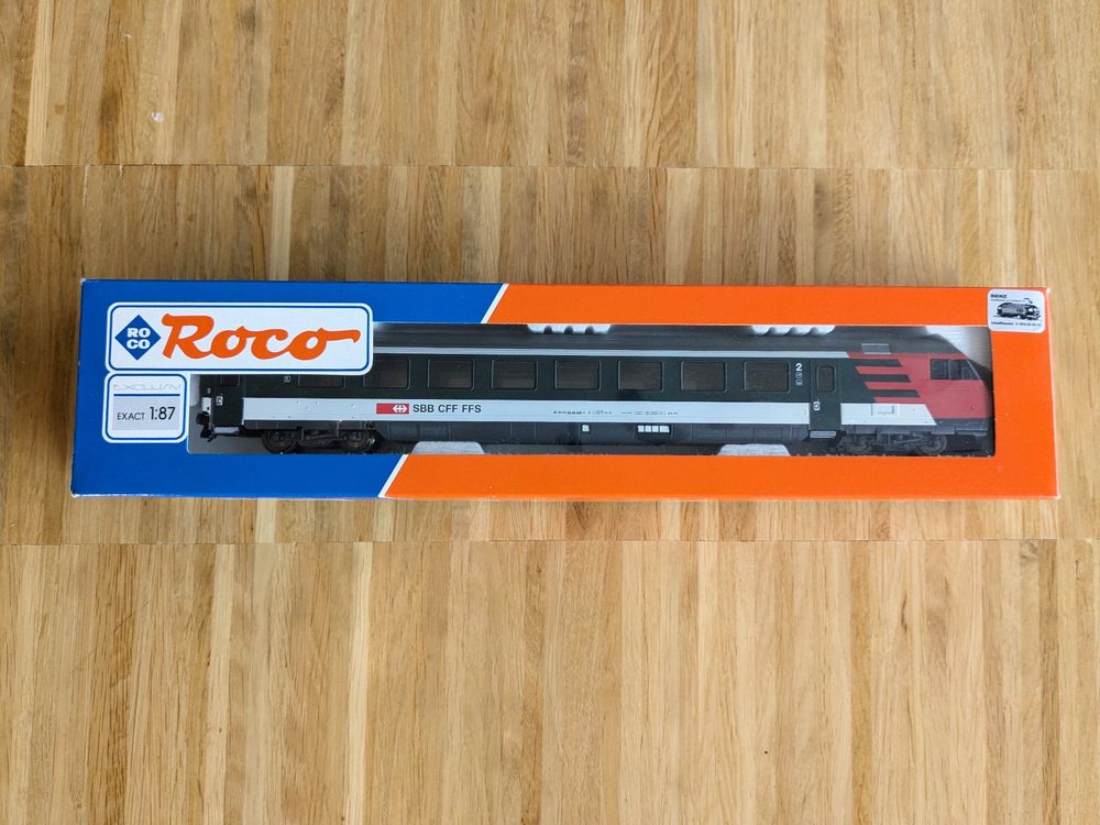 Roco 44892 SBB Steuerwagen 2. Klasse mit Innenbeleuchtung (Neu (gemäss Beschreibung)) in Basel ...