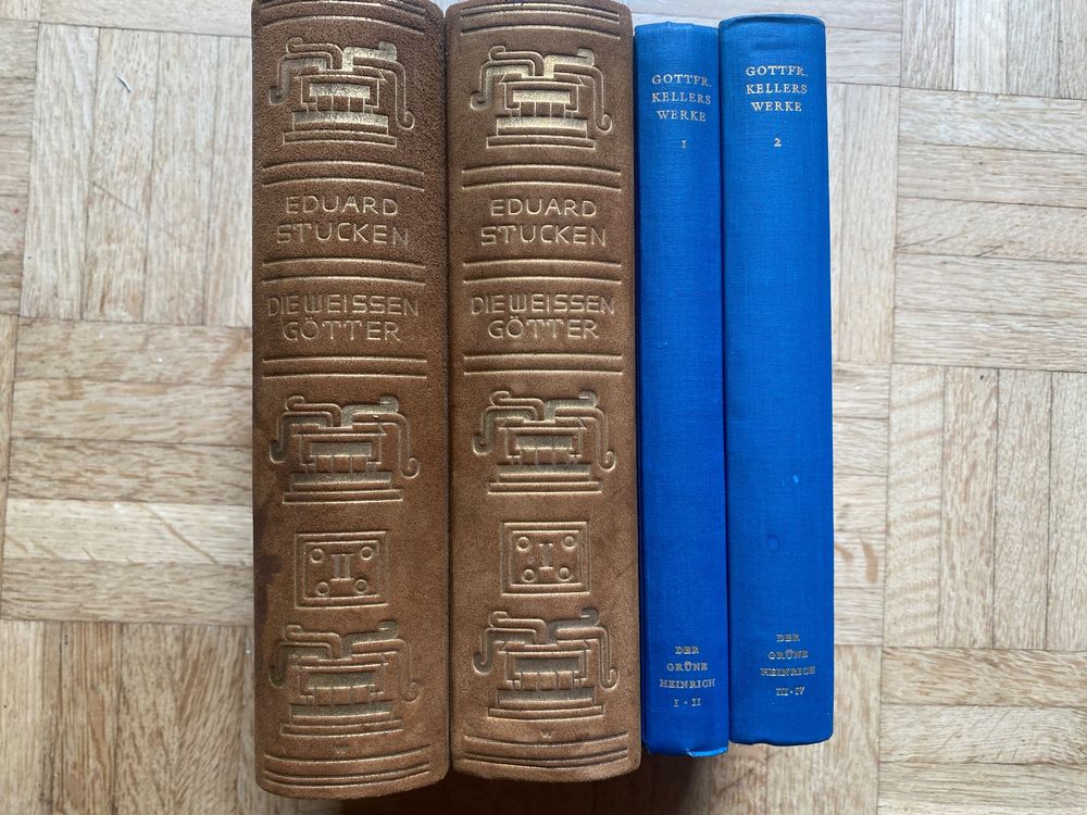 Antike Bücher: Die Weissen Götter, Gottfried Kellers Werke (Gebraucht) in Adliswil für CHF 15 ...
