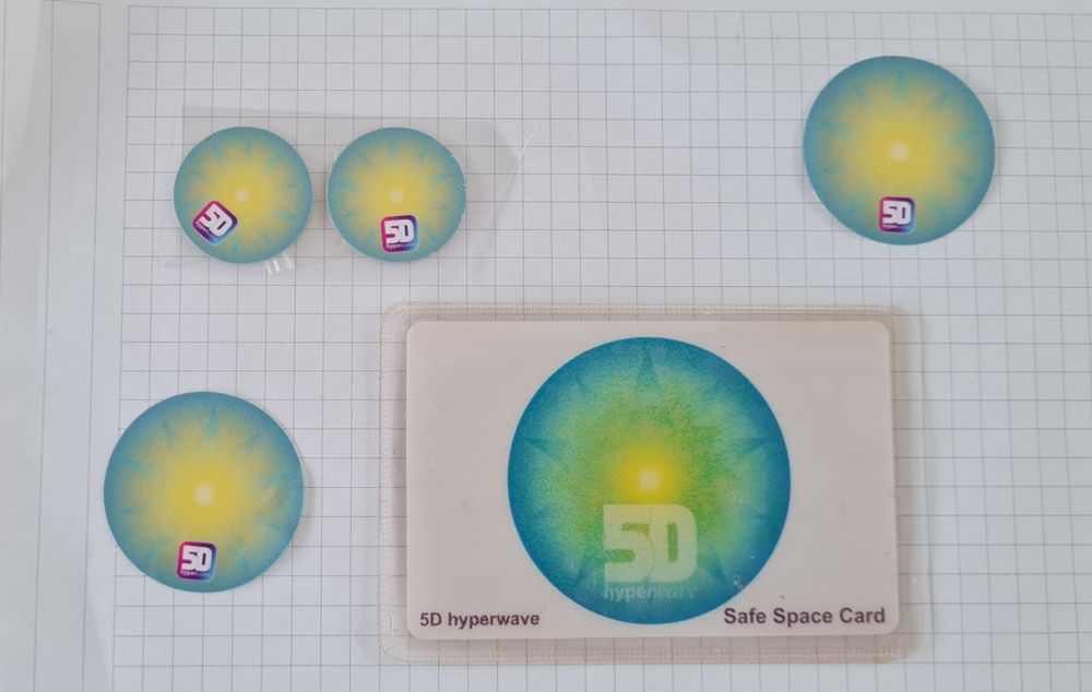 5D Hyperwave Safe Space Card Set (5 Stück) (Gebraucht) in Lü für CHF 49 ...