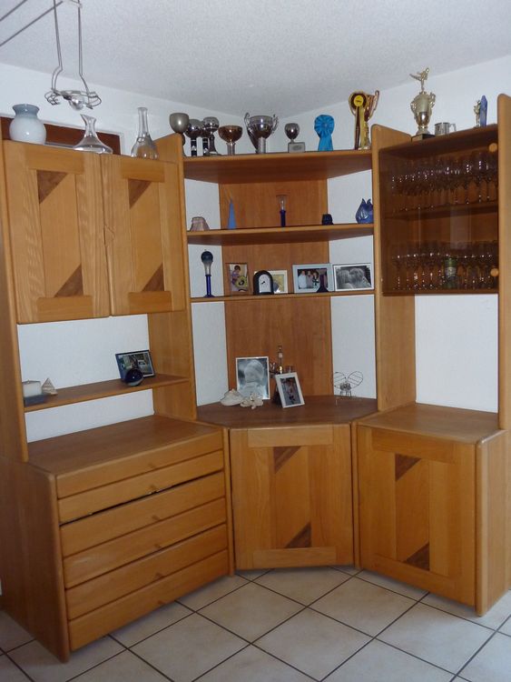 Meuble d'angle FAGUS en chêne massif | Kaufen auf Ricardo