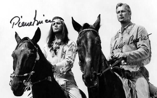 Pierre Brice - Autogramm - Winnetou RIP Lex Barker (Neu (gemäss ...