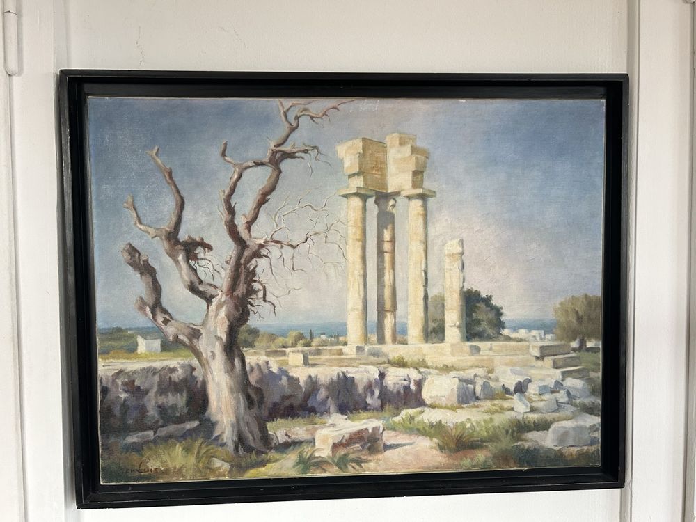 Öl auf Leinwand, signiert, Geneviève Luis Gen Luis (Gebraucht) in ...