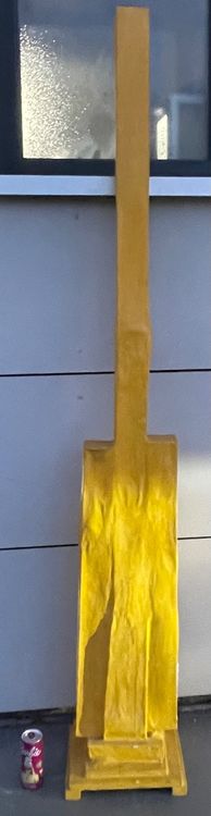 Grosse Art-Deko Block Skulptur (Gebraucht) in Root für CHF 5 – mit ...