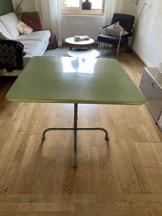 Metalltisch 85x85 pulverbeschichtet wie Embru Bigler Sissa (Gebraucht ...